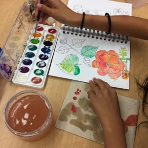 paintin’ in the classroom!